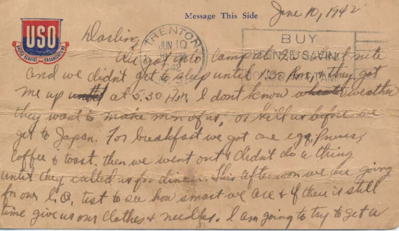 Letters home: a soldier’s intimate chronicle of World War II - Military ...